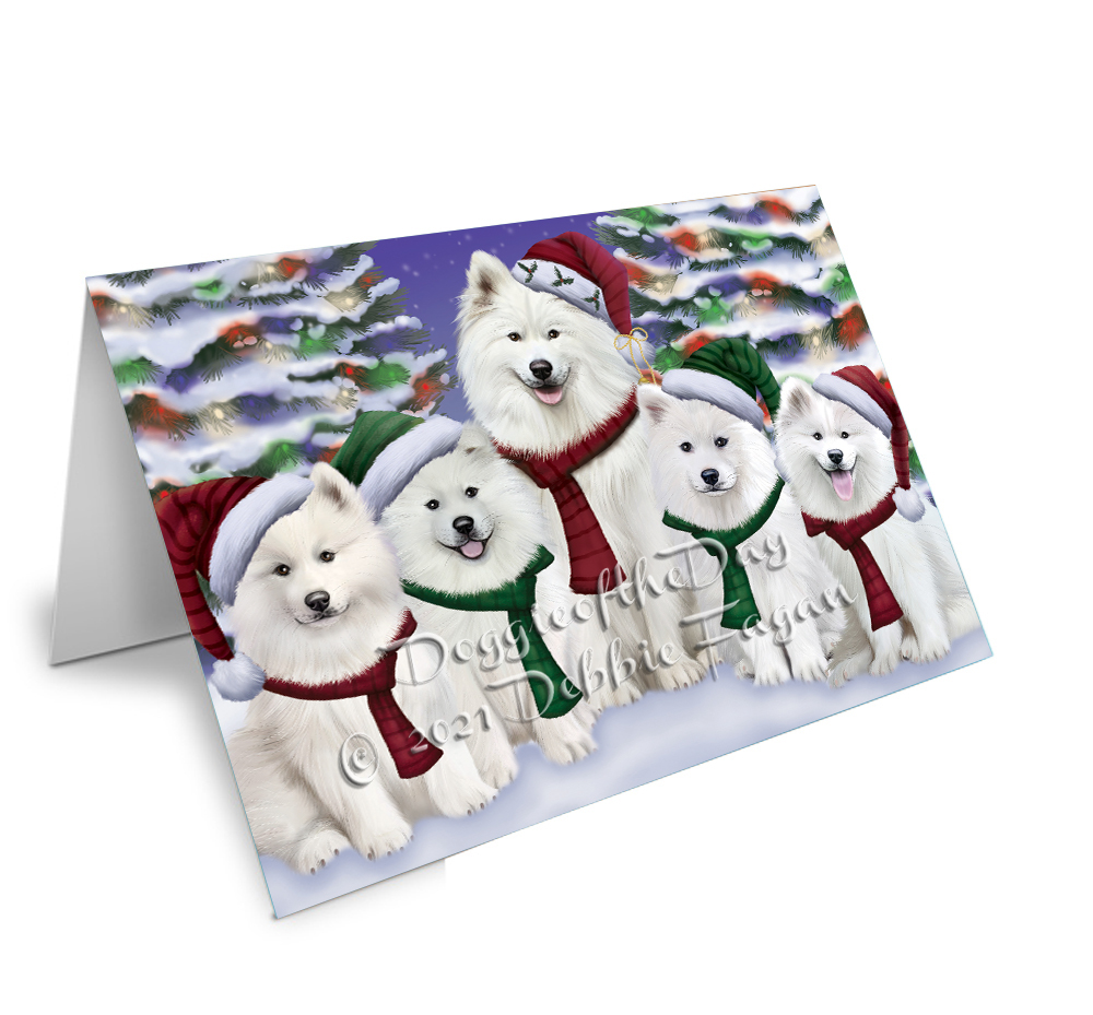 Christmas Family Portrait Dogs Cats Pet Photo Greeting Invitation Card ...