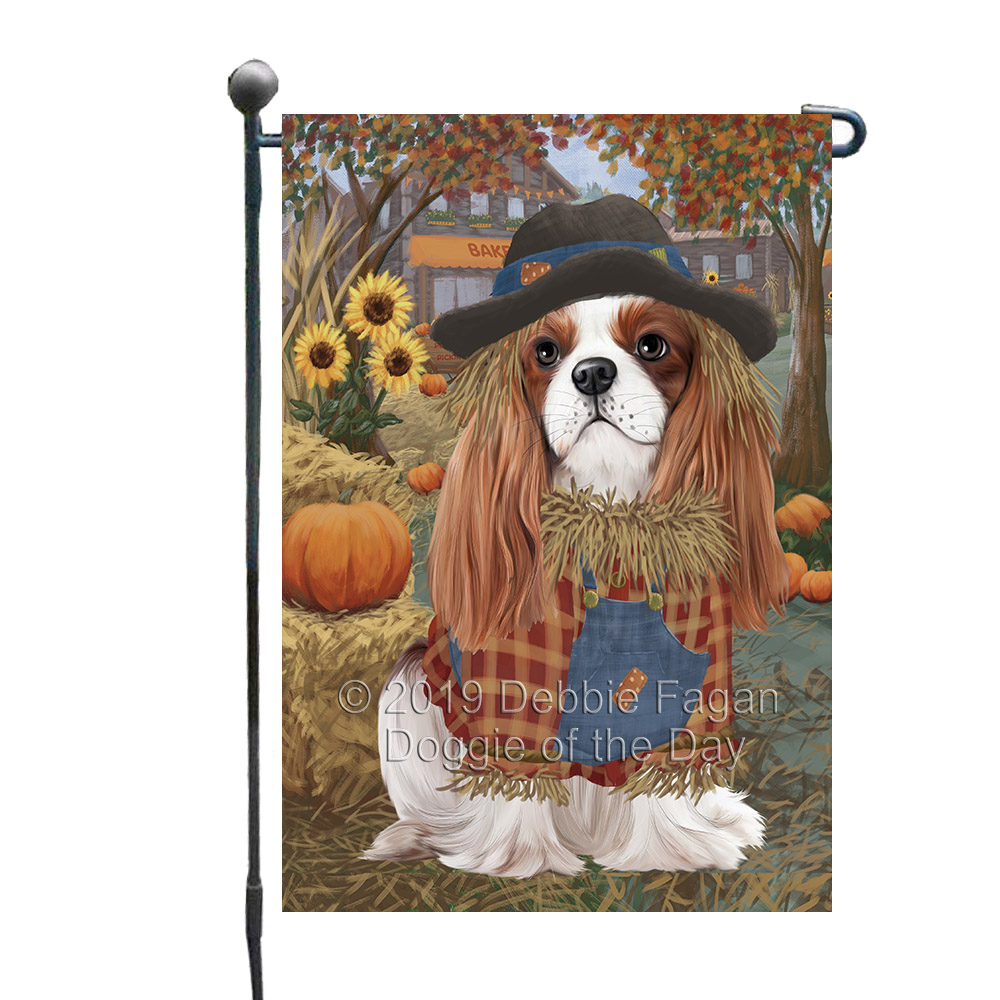 Cavalier King Charles Spaniel Dog Garden Flag Personalized Double Sided ...
