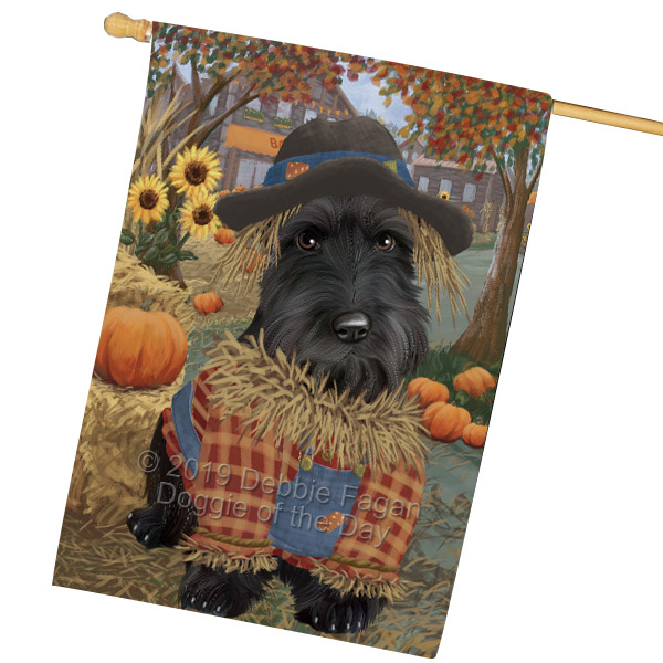 Scottish Terrier Dog House Flag Holiday Double Sided 28"x40" Many ...
